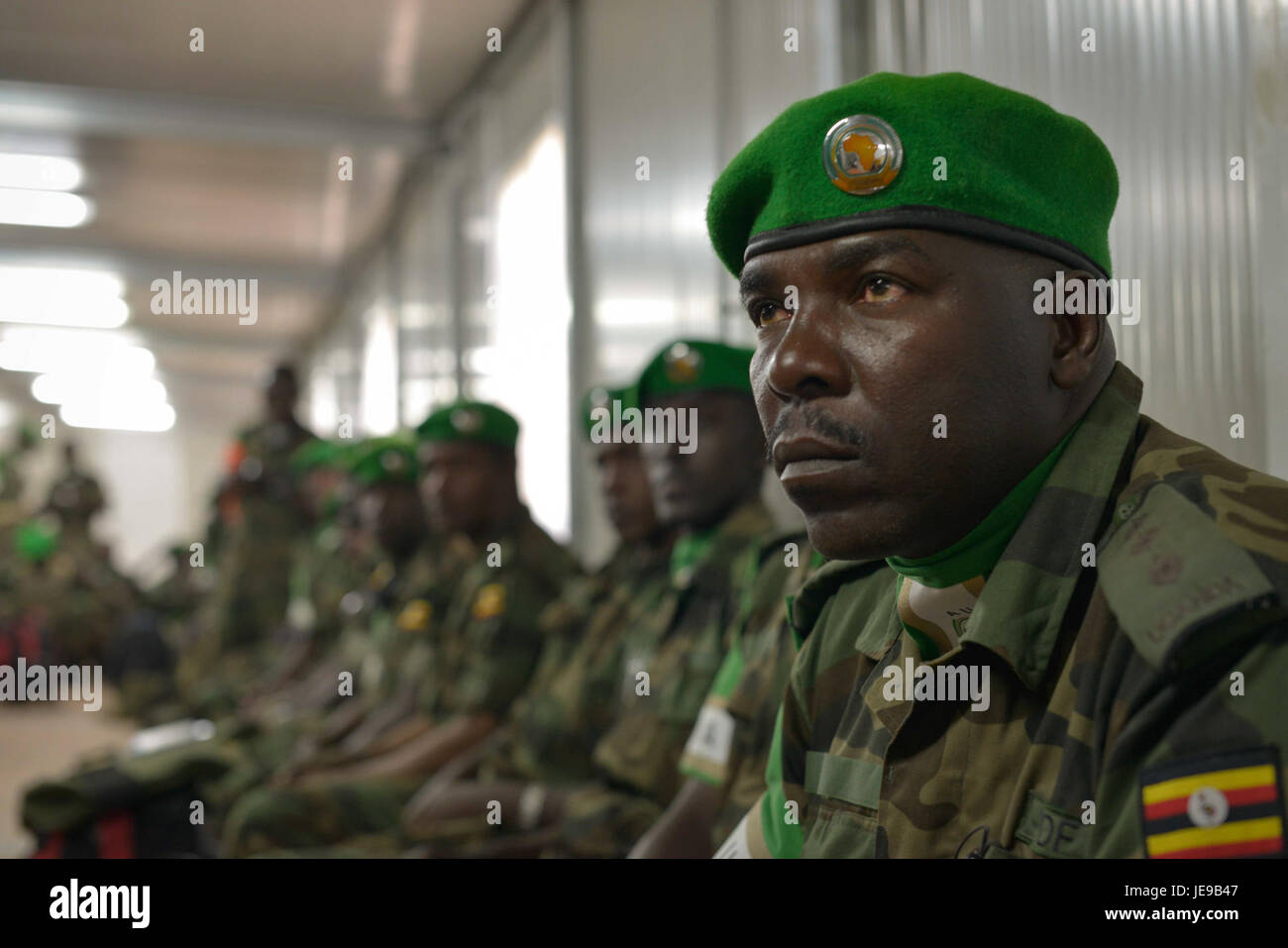 This image shows a troop rotation exercise involving U.S. military ...