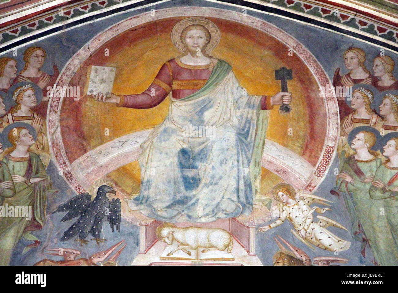 Andrea di Bonaiuto’s 'Via Veritas, Giudizio Universale' is a fresco ...