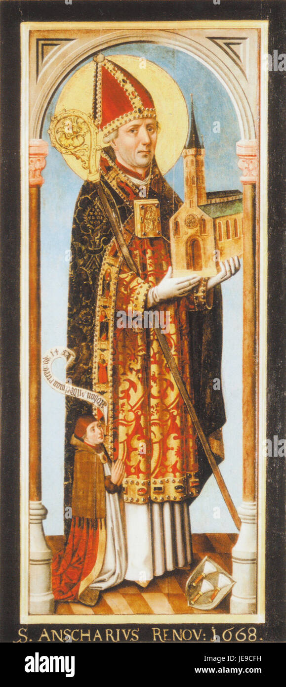 *Ansgar* is a notable work by German artist Hans Bornemann, depicting a ...