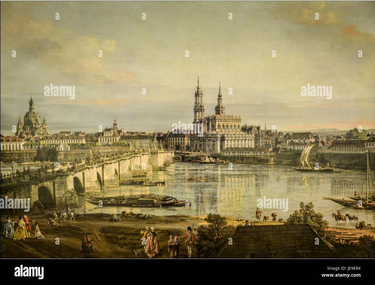 'Bellotto Dresden' refers to works by the Italian artist Bernardo ...