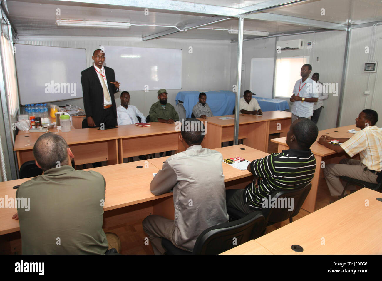 A photo taken during the UNMASS (United Nations Mine Action Service ...