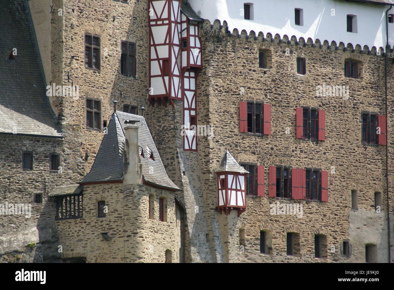 Burg Eltz is a medieval castle located in the Eifel Mountains of ...