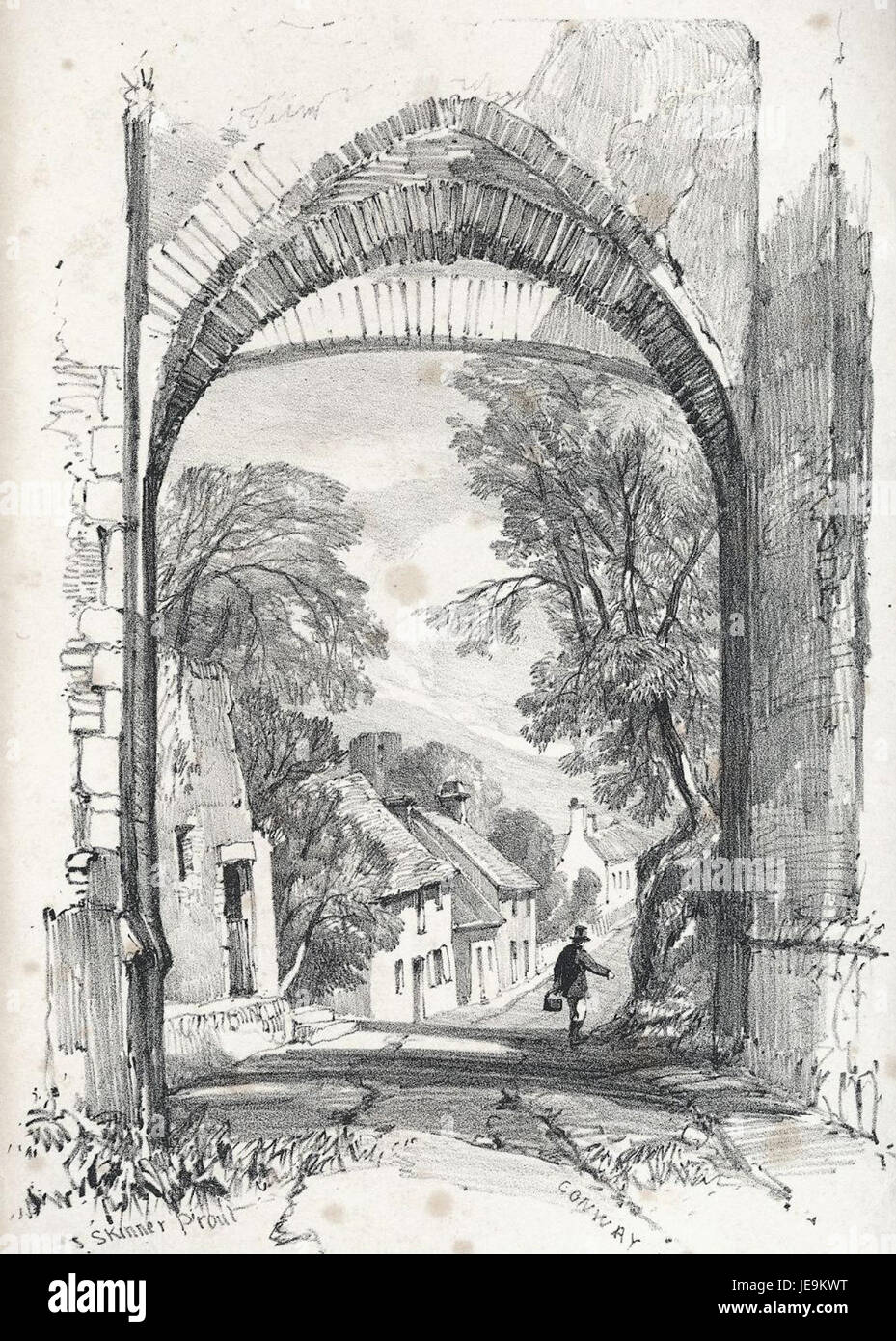 Map of conway hi-res stock photography and images - Alamy