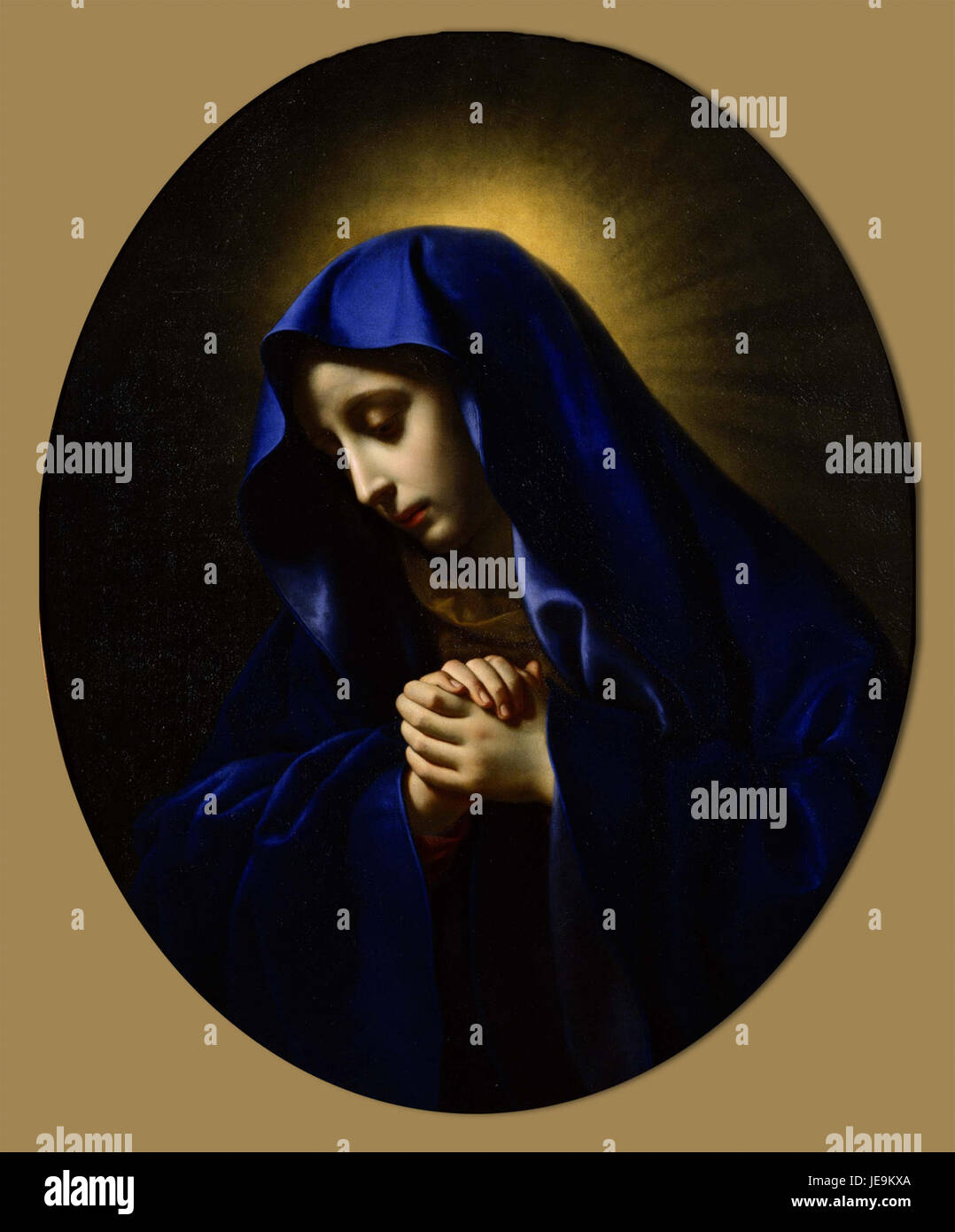 Mater Dolorosa By Carlo Dolci A 17th Century Italian Baroque