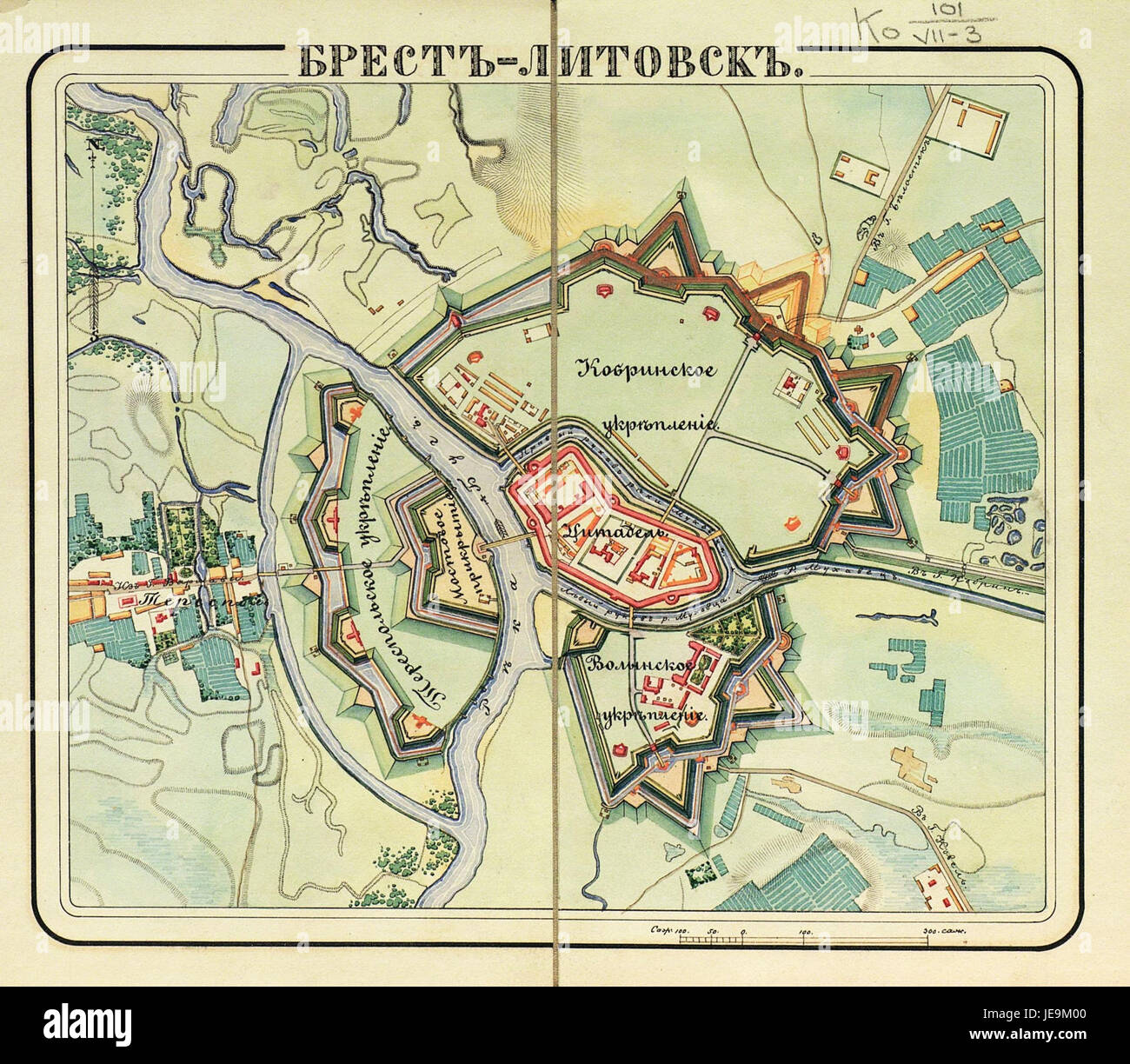 Brest map hi-res stock photography and images - Alamy