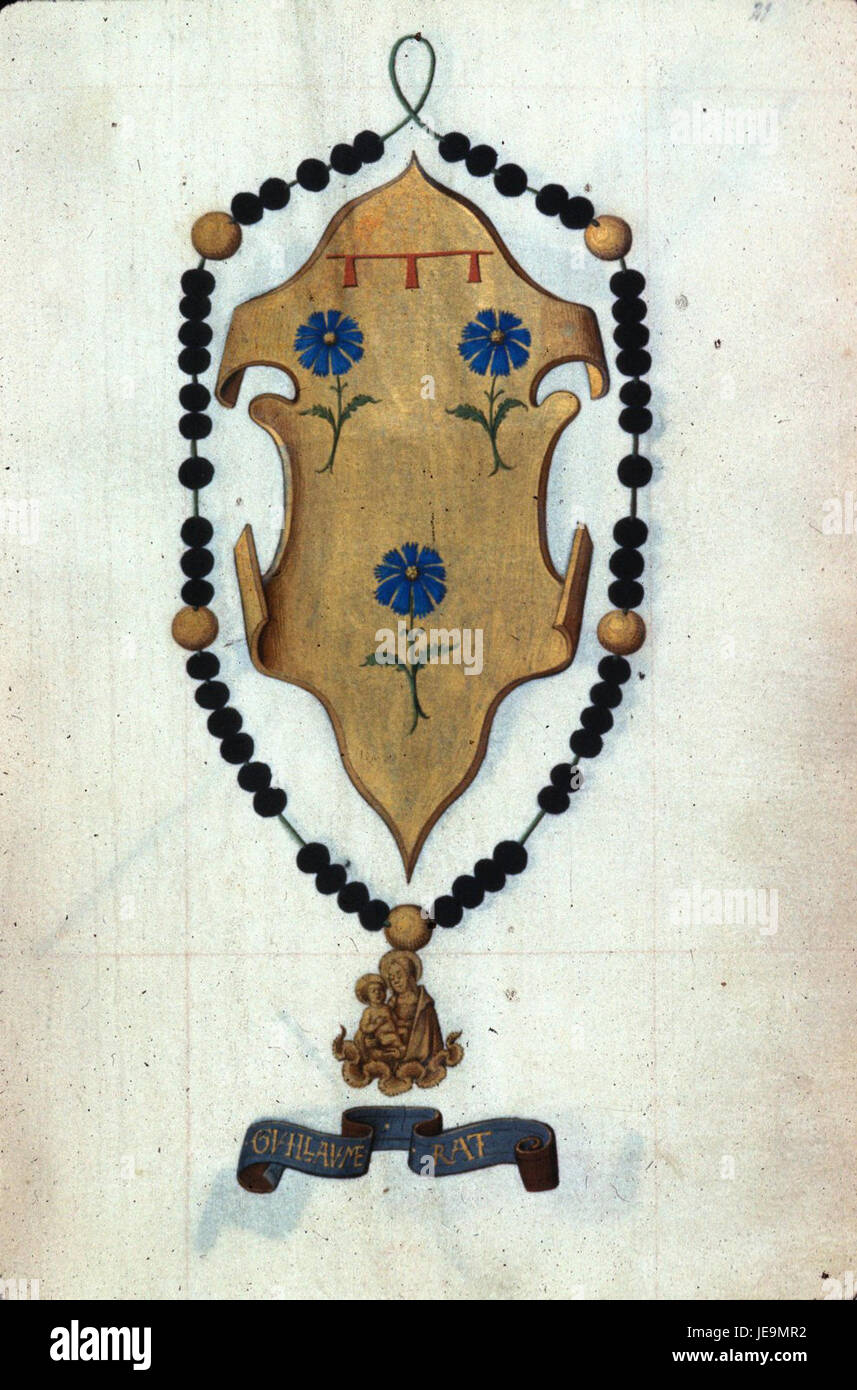 The 'Armoiries Harley 5301 f. 21' is a manuscript featuring heraldic ...