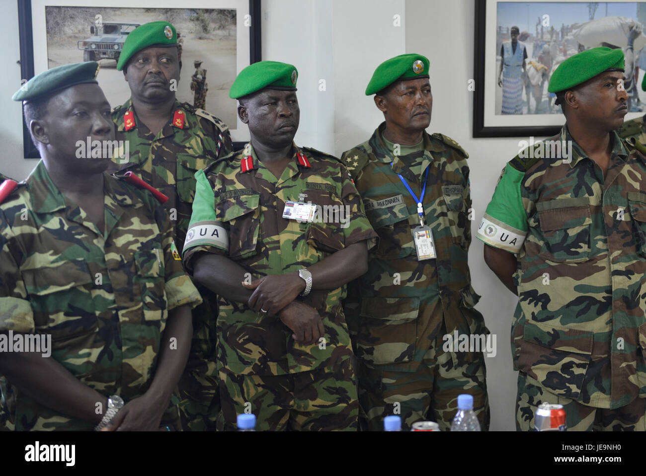 This photograph captures a moment from the Burundi Independence ...