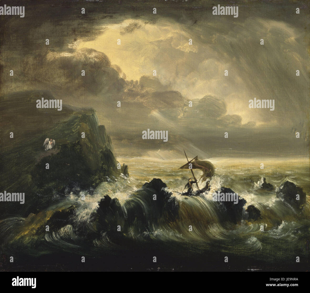 Thomas Cole's painting 'The Voyage of Life: Manhood' from 1839 is part ...