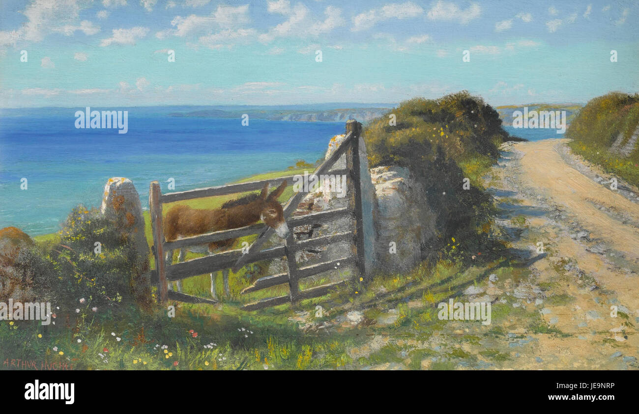 Arthur hughes book illustration hi-res stock photography and images - Alamy