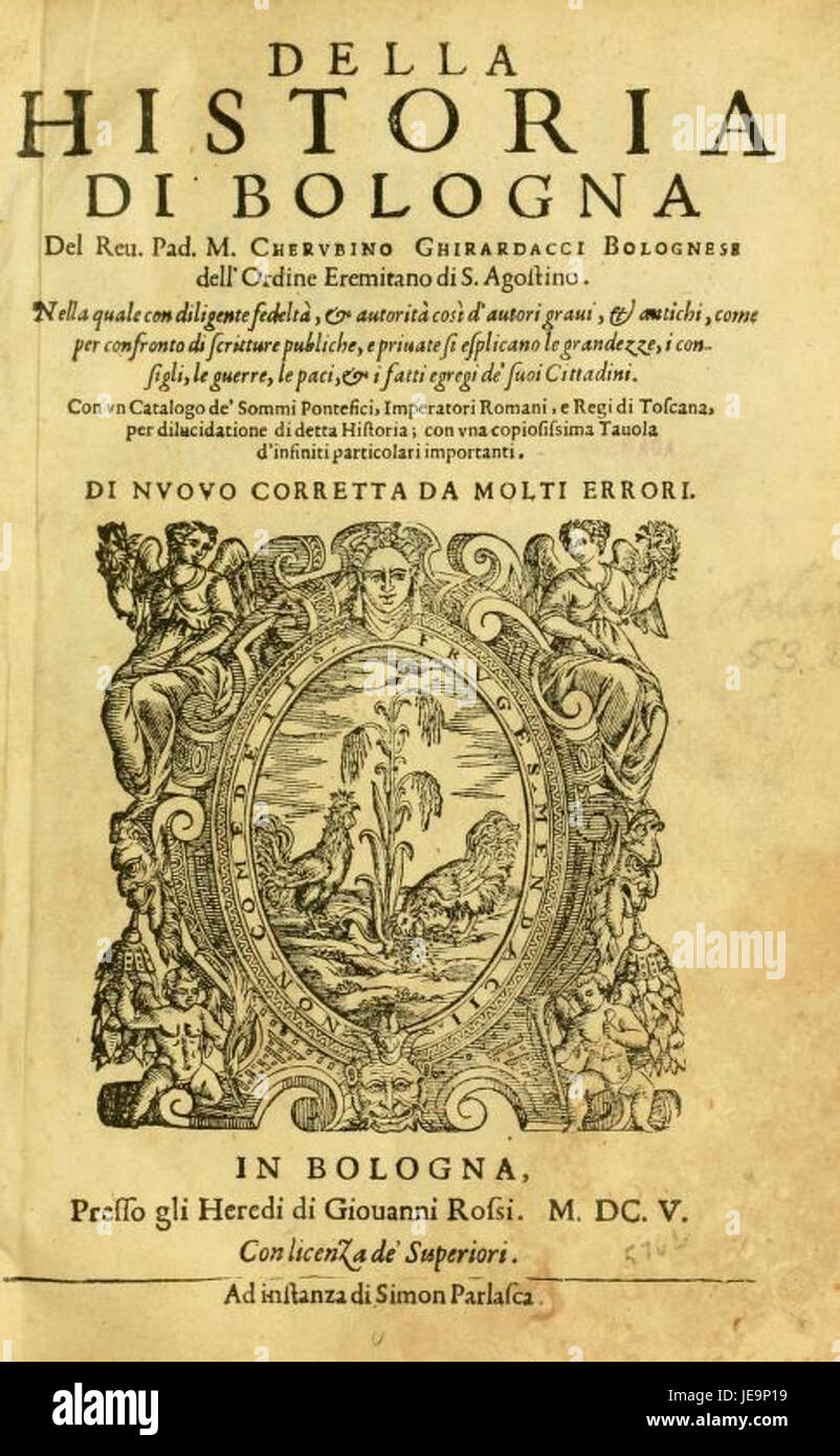 Vintage map of bologna hi-res stock photography and images - Alamy