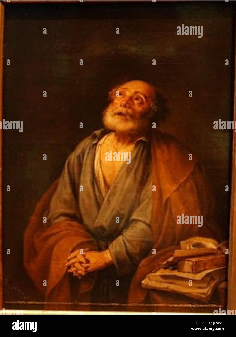 David Teniers' reproduction of Jusepe de Ribera's 'Penitent St. Peter ...