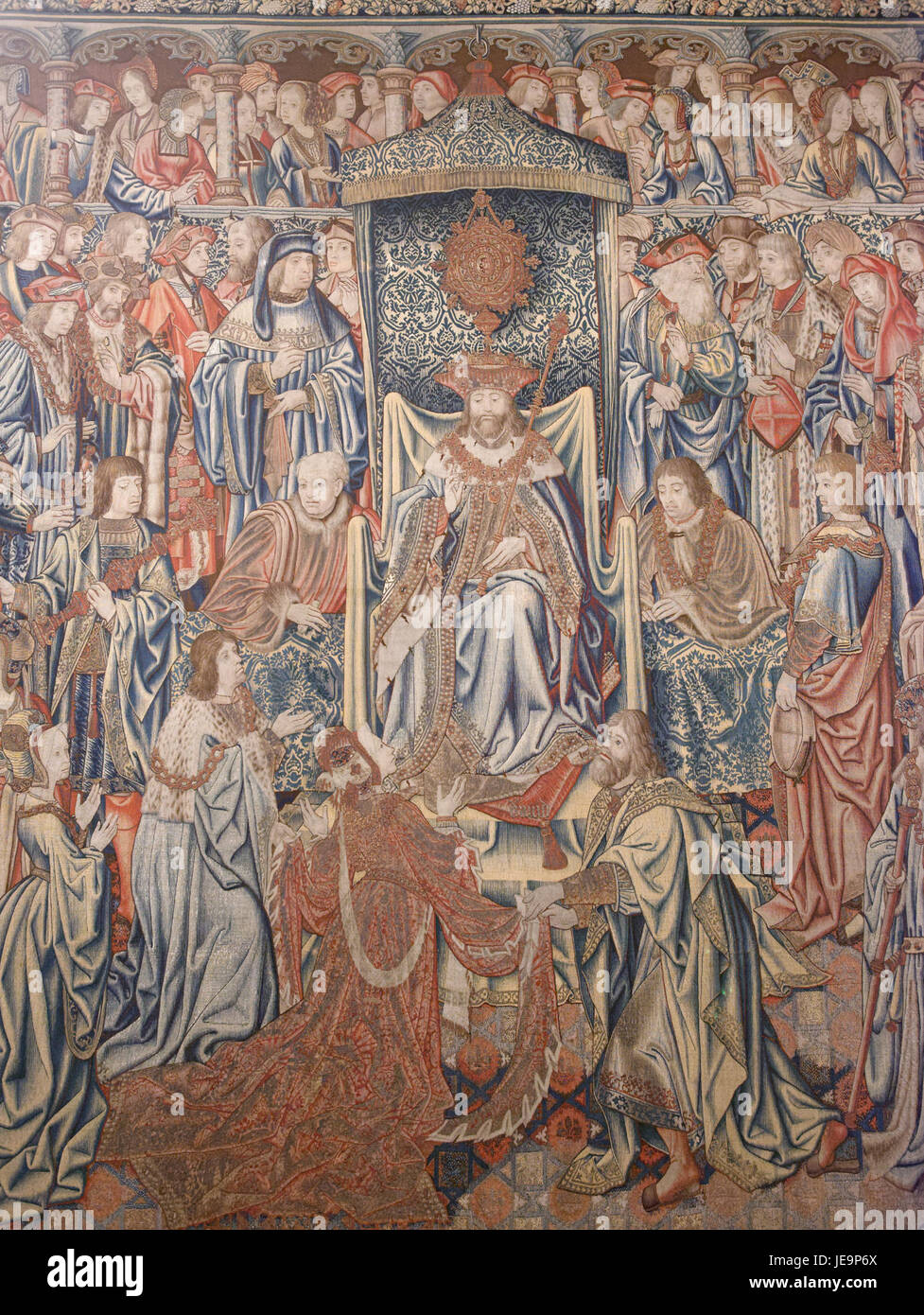 'Bathsheba Received at Court' is a Renaissance painting depicting the ...