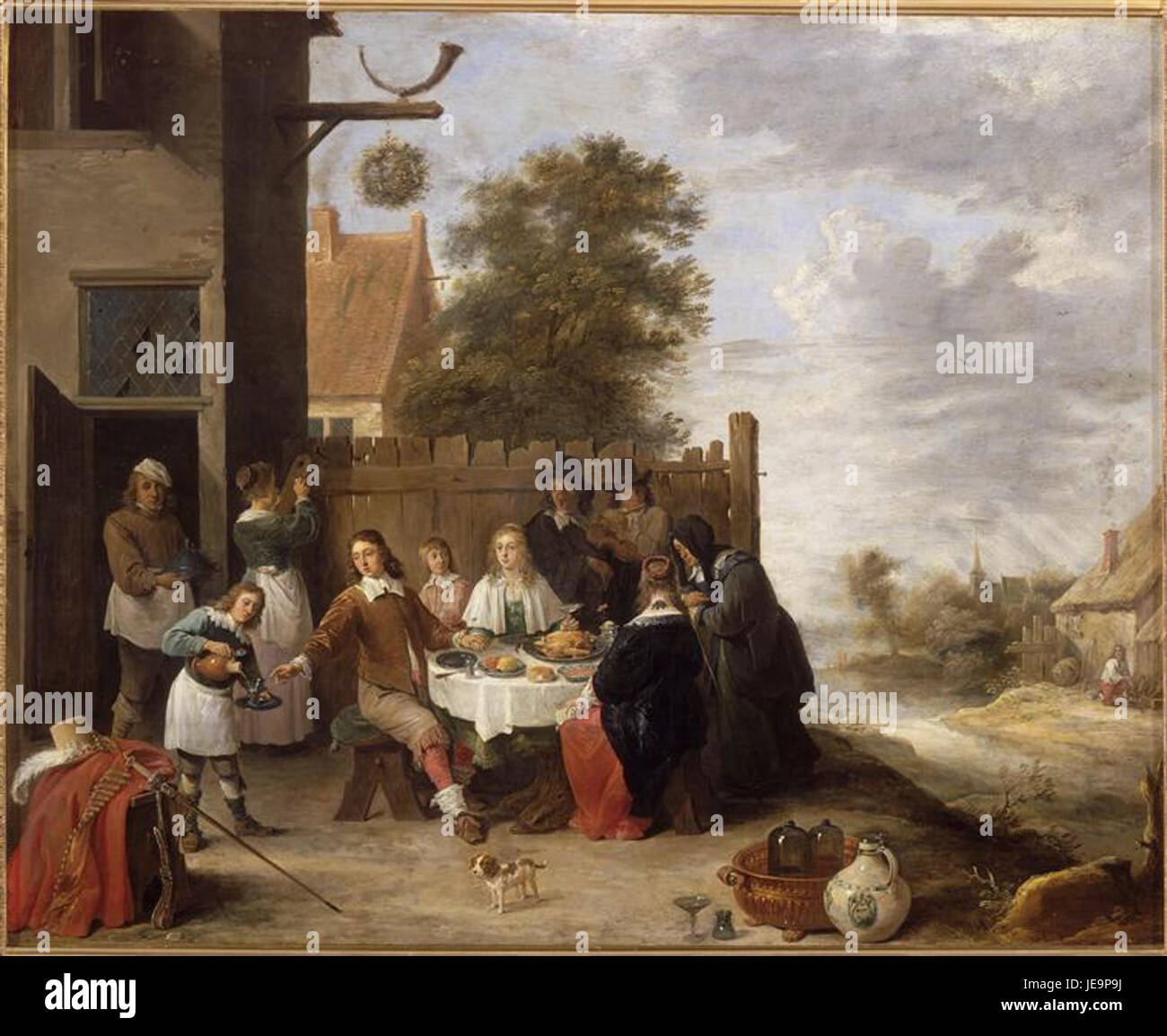 David Teniers the Younger’s 'The Feast of the Prodigal Son' depicts the ...