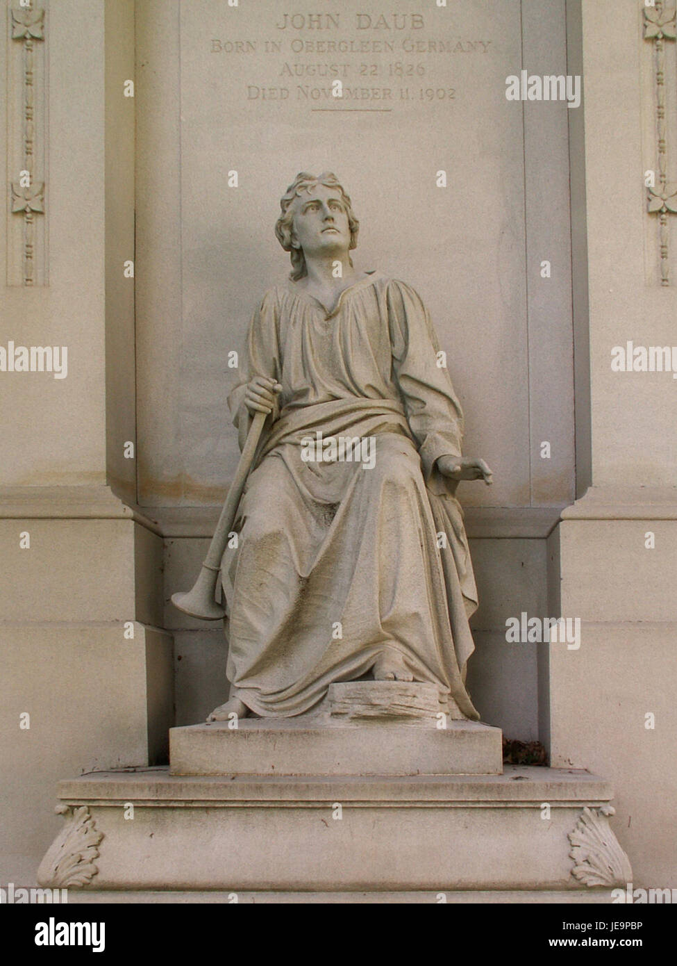 This image captures the peaceful atmosphere of Homewood Cemetery ...