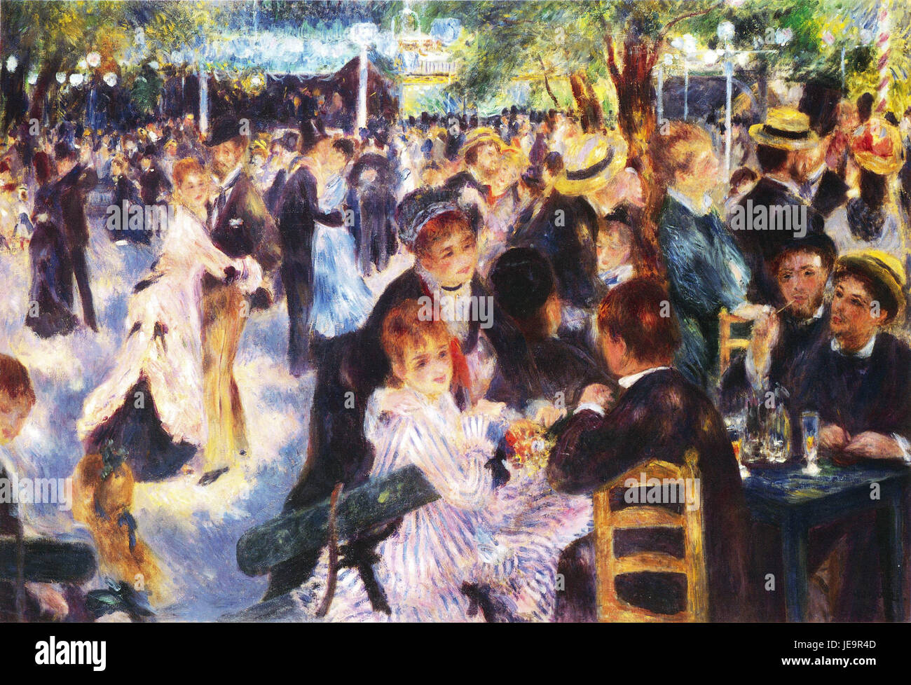 Auguste Renoir - Dance at Le Moulin de la Galette (ex Whitney ...