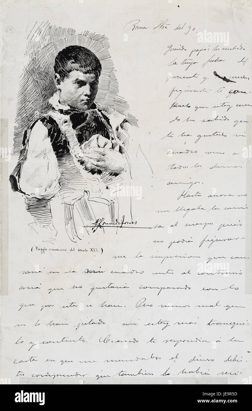 The 16th-century drawing by Venetian artist Paggio depicts a historical ...