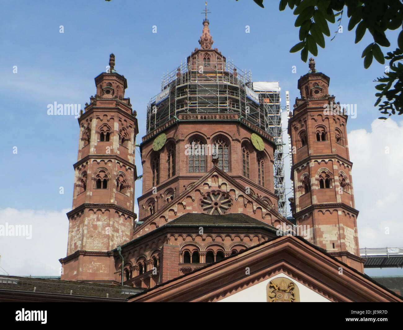 Mainzer Dom, also known as the Cathedral of St. Martin, located in ...
