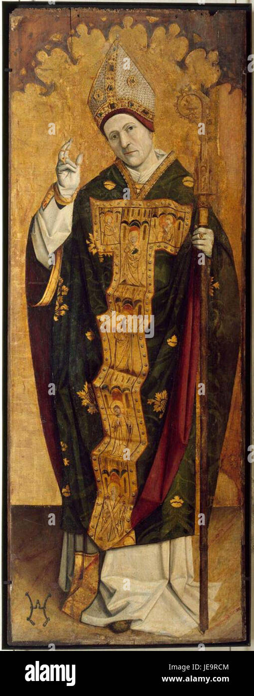 The 'Saint Siffren' is an anonymous artwork that represents religious ...