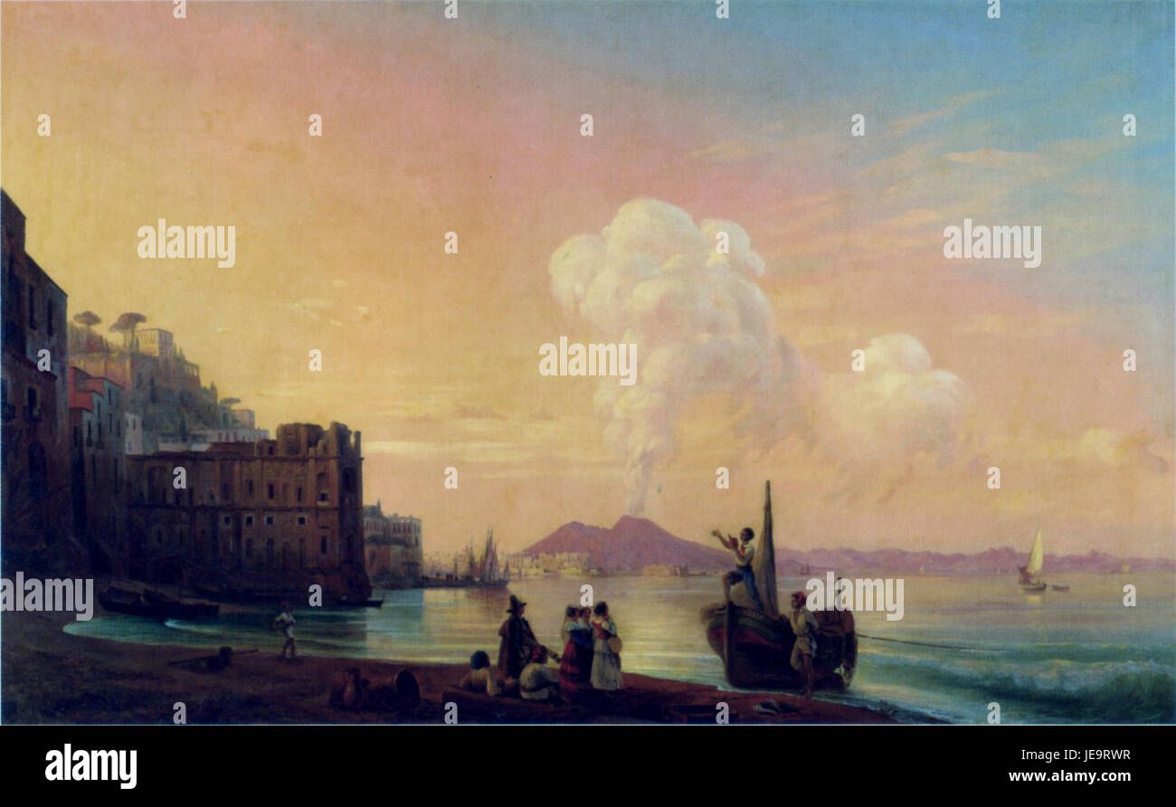 Map of the gulf of naples hi-res stock photography and images - Alamy