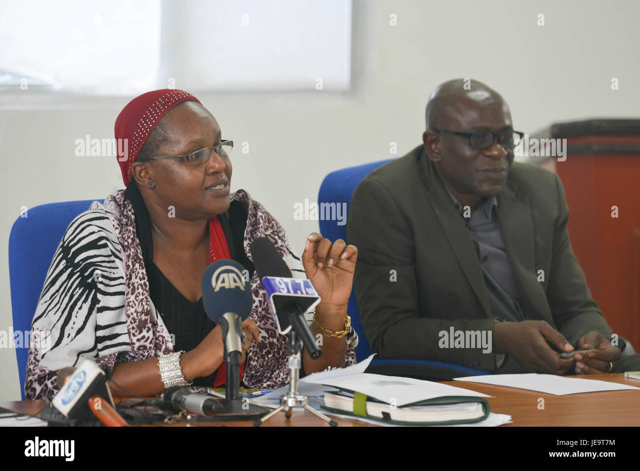 The image shows the handover of AMISOM (African Union Mission in ...