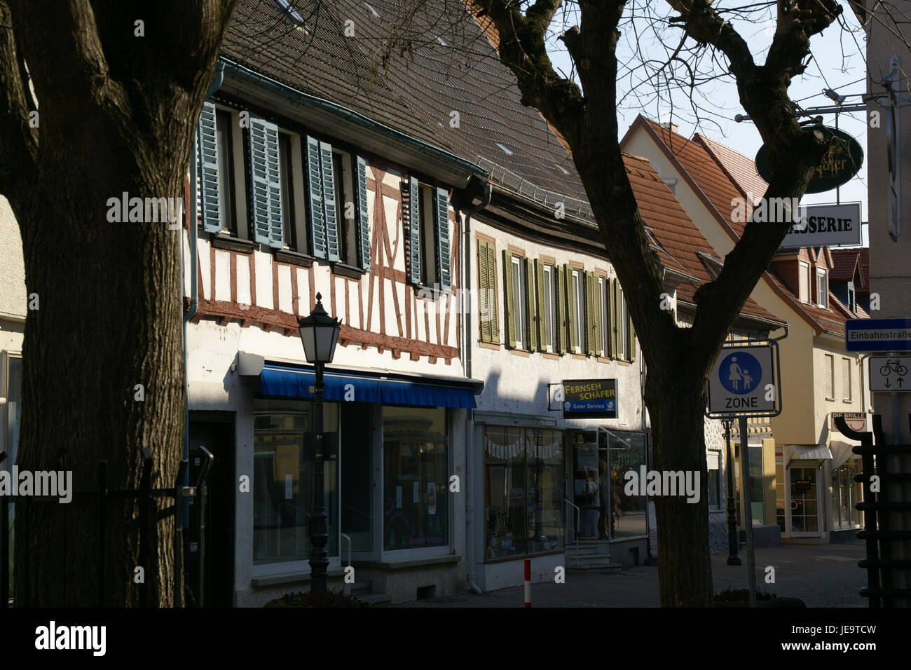 This image shows a traditional timber-framed house on Magdalenenstrasse ...