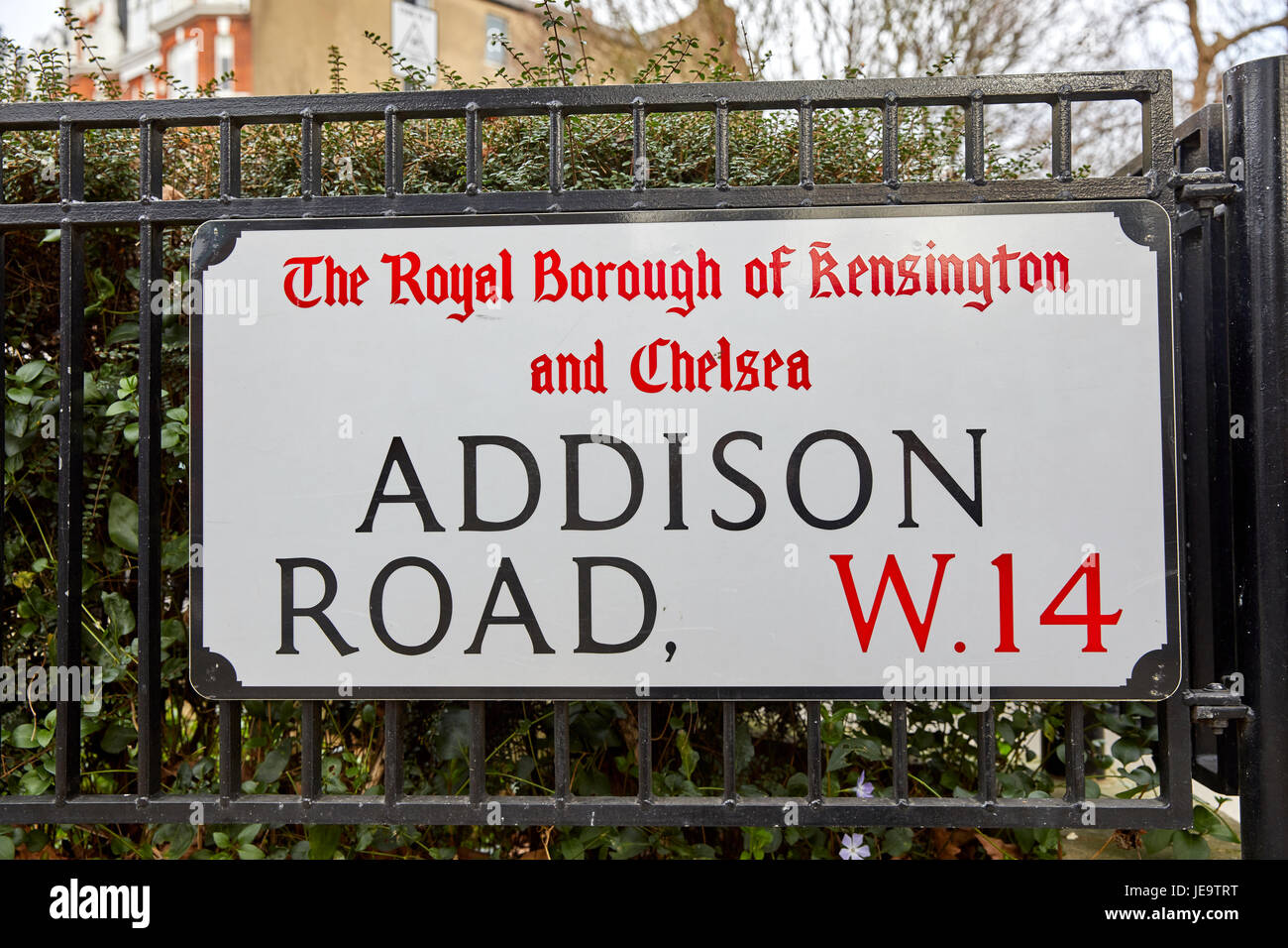 Addison Road, London, UK Stock Photo - Alamy