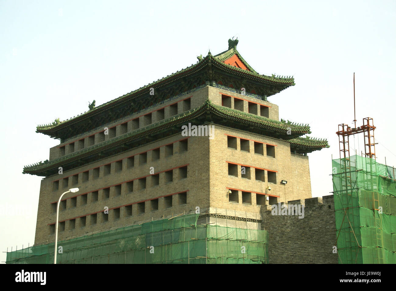 Deshengmen is a historic gate in Beijing, China, originally built in ...