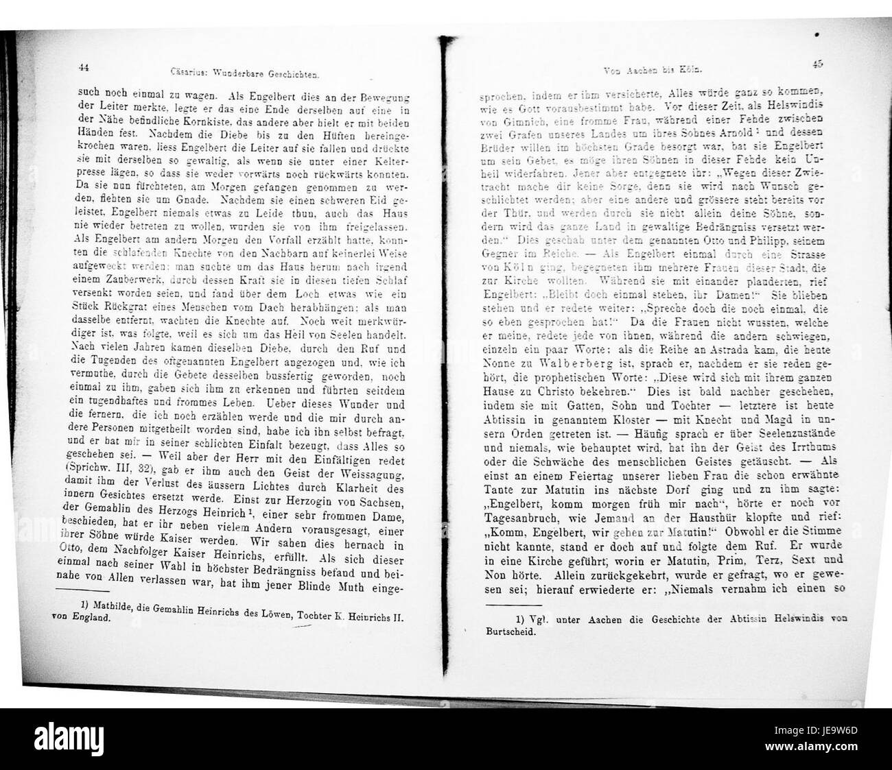 The text 'De Dialogus miraculorum' by Kaufmann focuses on the ...