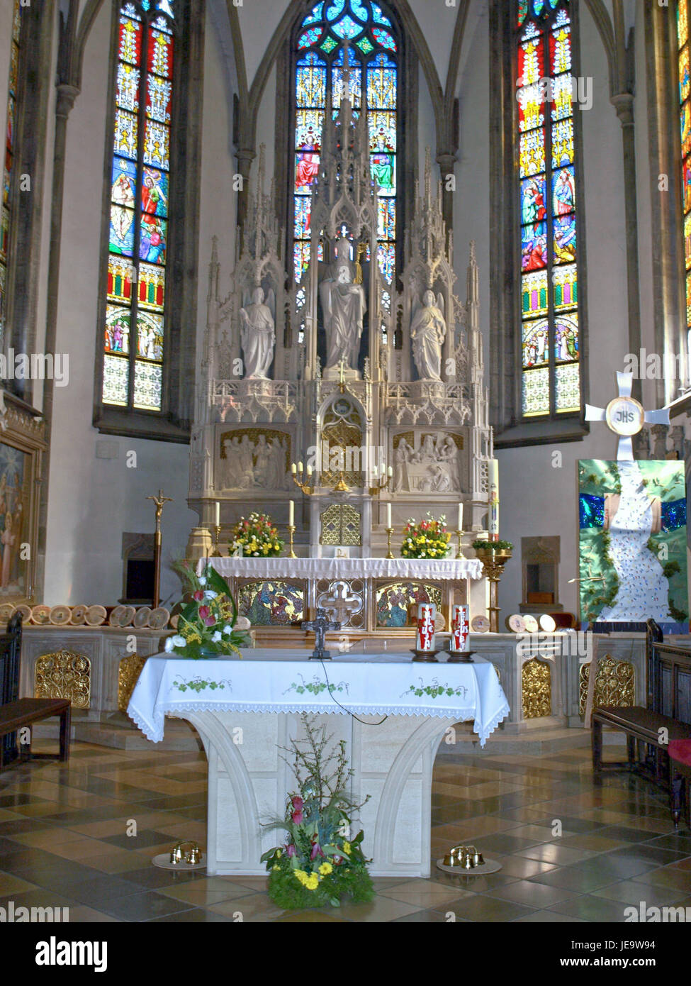 A photograph taken on April 15, 2013, at St. Valentin Church in the ...