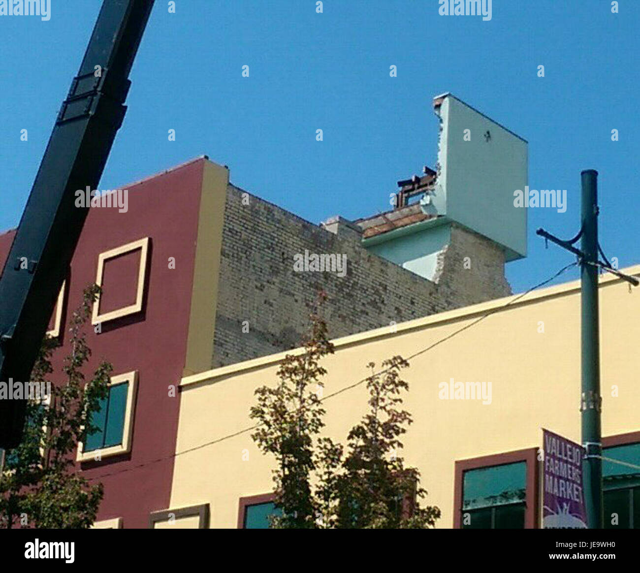 The South Napa earthquake of 2014 caused significant damage in Vallejo ...