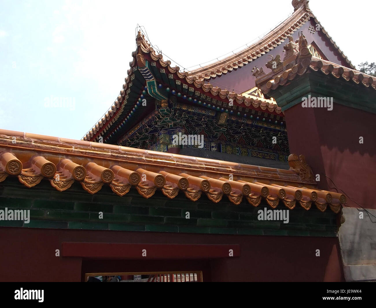The Sumeru Lingjing is a part of the Summer Palace in Beijing, China, a ...