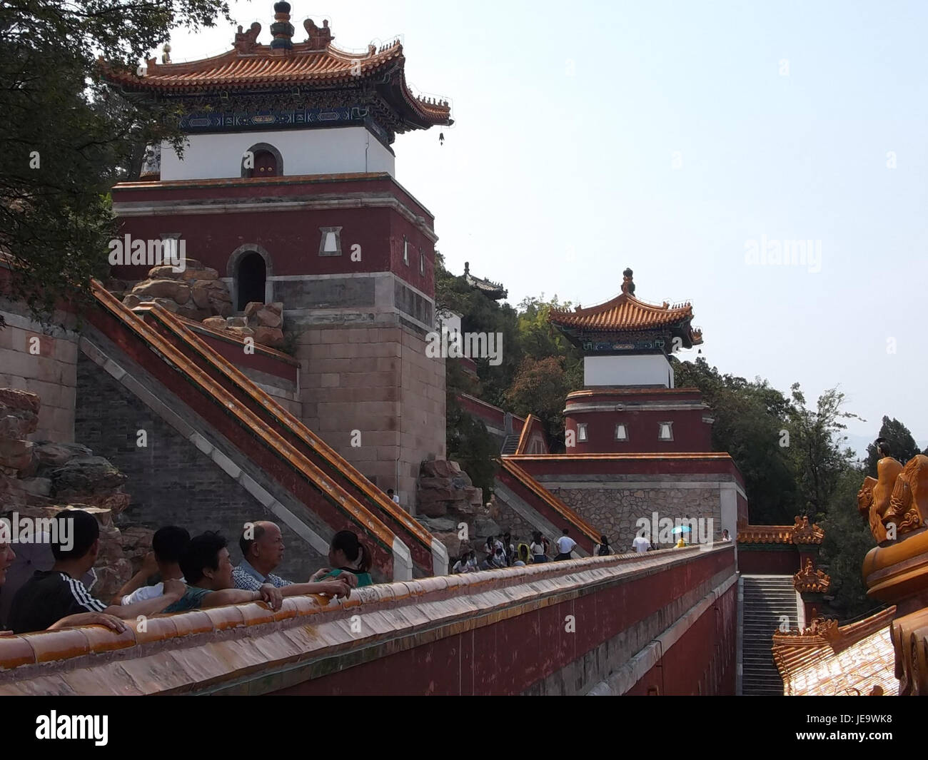 The Sumeru Lingjing in the Summer Palace of Beijing, China, known for ...