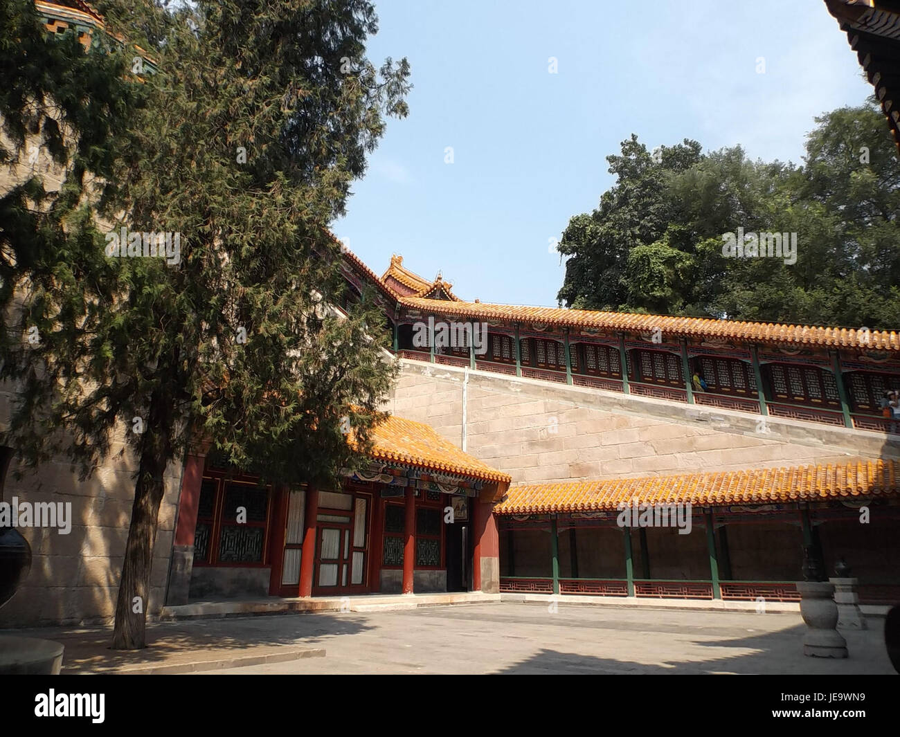 Paiyun Dian, or the Hall of Dispelling Clouds, is a historic structure ...
