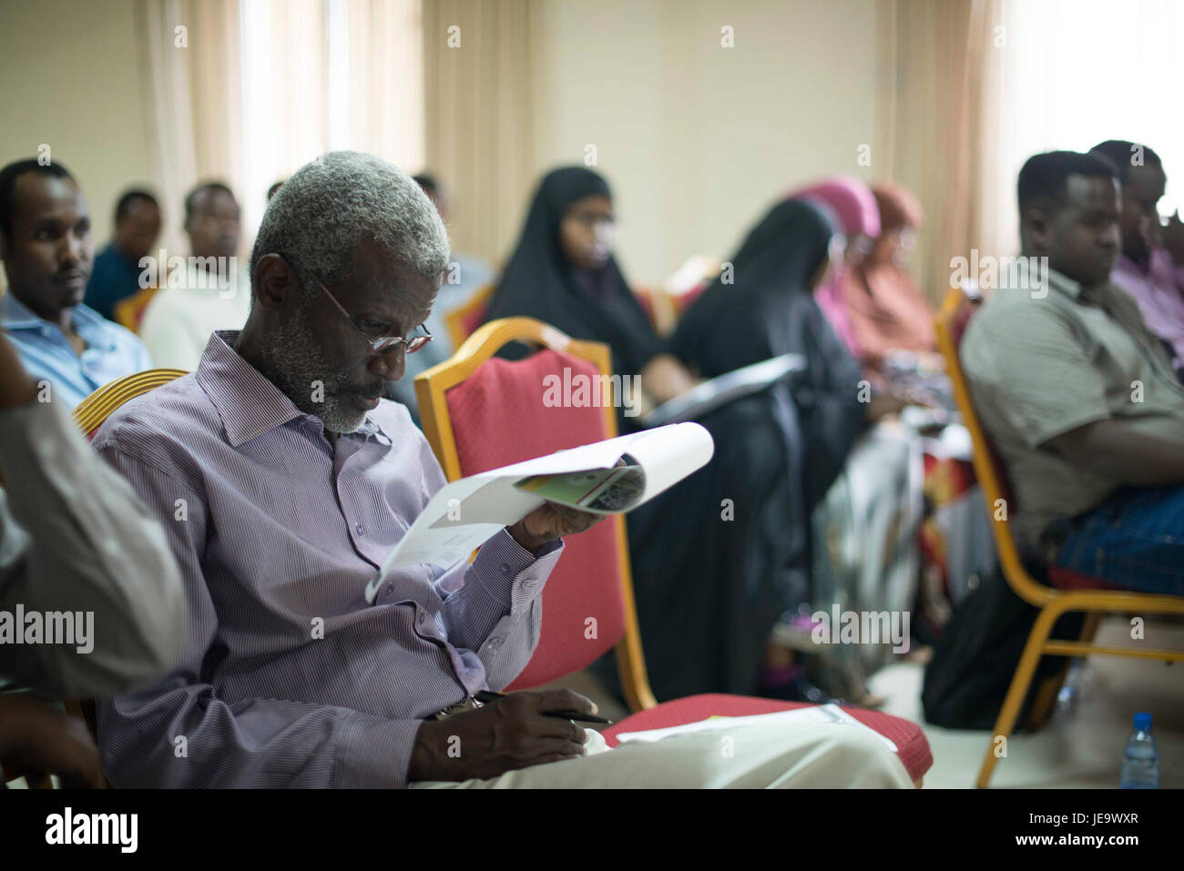 This image from August 28, 2014, shows the launch event of the ...