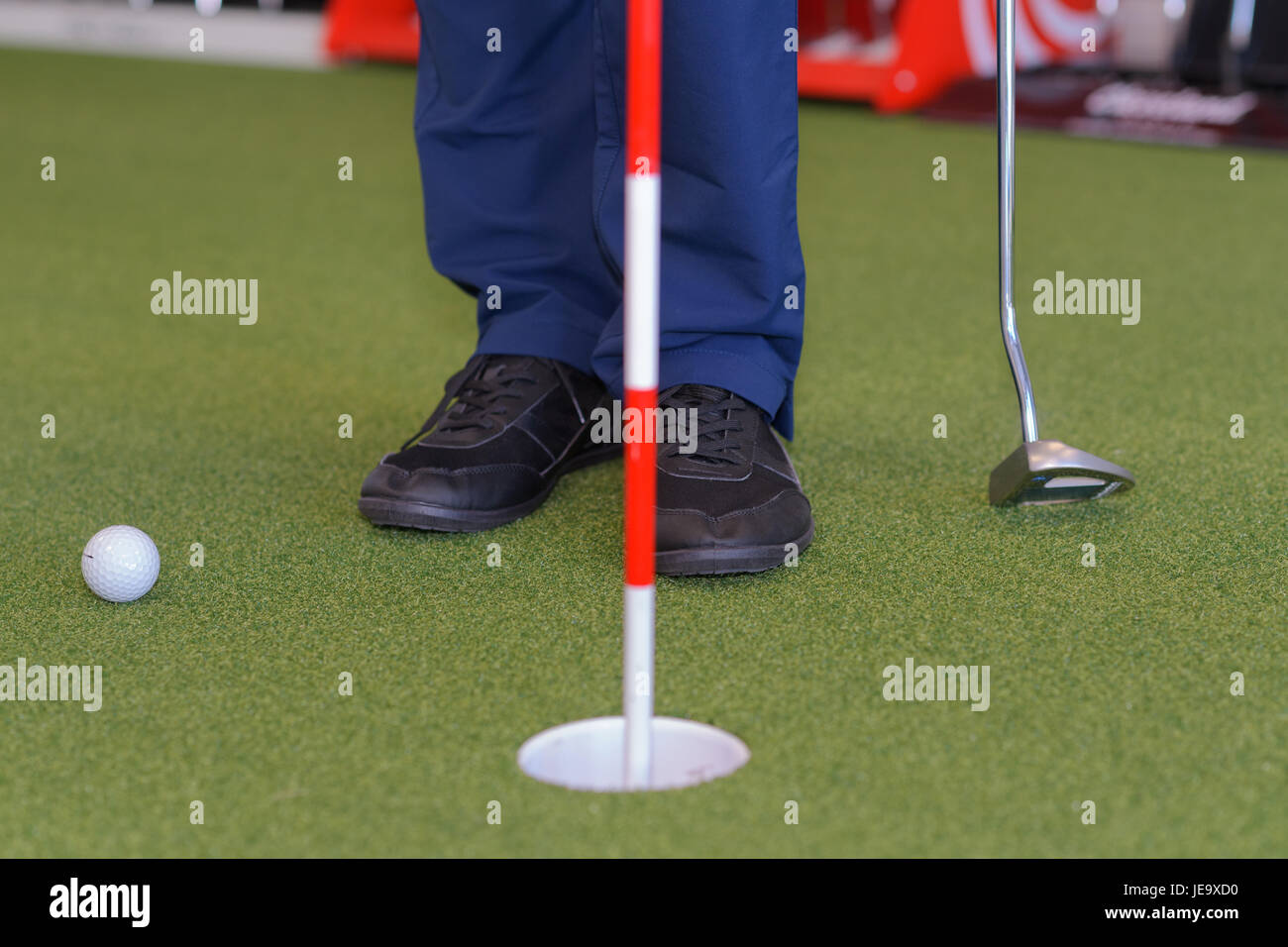 Golf teeing ground in course hi-res stock photography and images - Alamy
