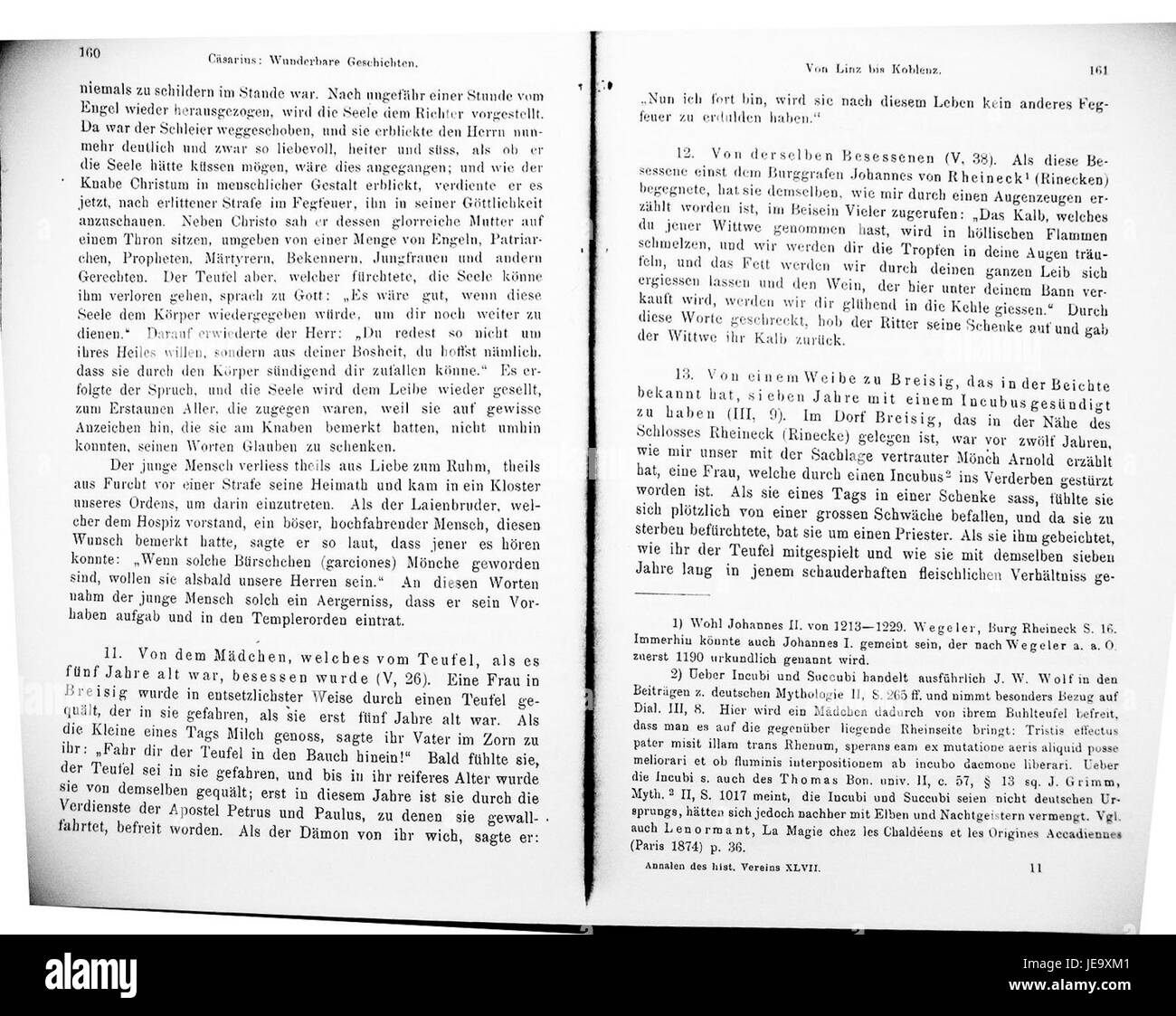 'De Dialogus miraculorum' by Kaufmann is a medieval manuscript focusing on miraculous events and ...