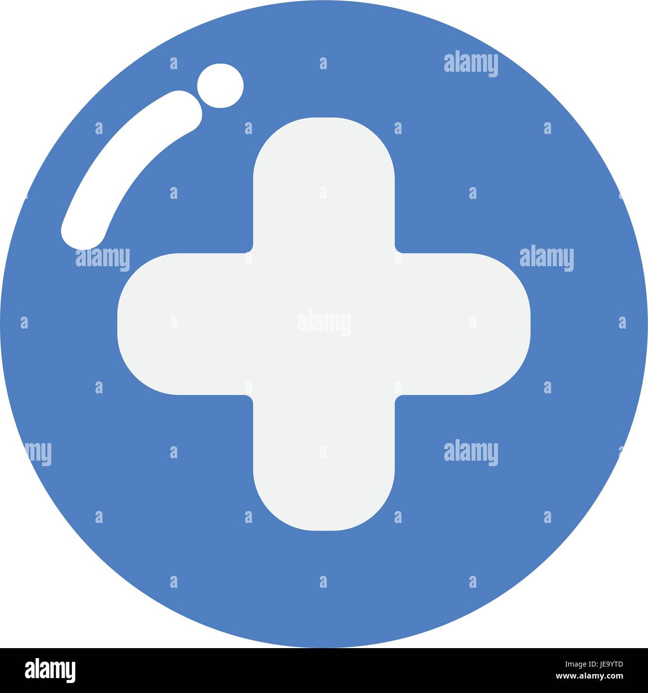 cross clinic symbol to healthcare people Stock Vector Image & Art - Alamy