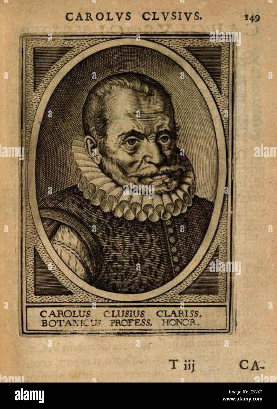 Carolus Clusius was a renowned botanist and physician from the 16th ...
