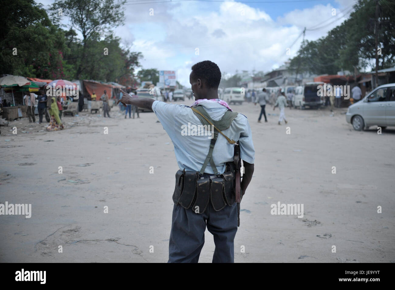 Police conducting security checks hi-res stock photography and images ...