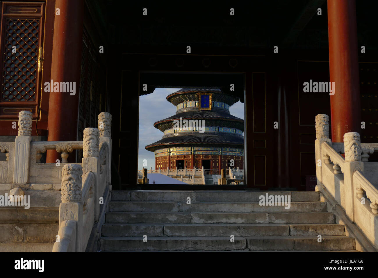 This image shows the Gate of Heavenly Peace, or Tiananmen, part of the ...