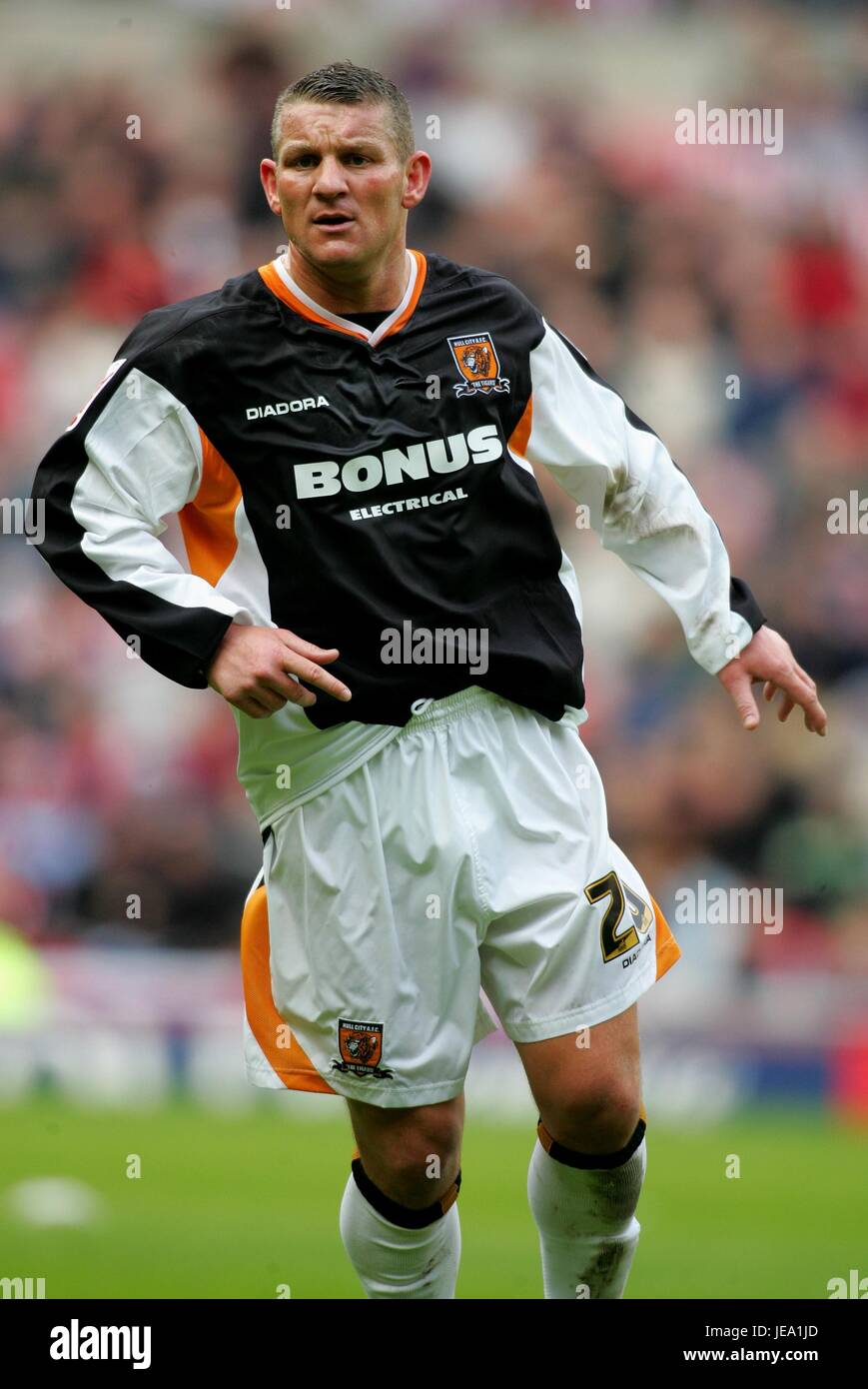 DEAN WINDASS HULL CITY FC STADIUM OF LIGHT SUNDERLAND ENGLAND 17 March ...