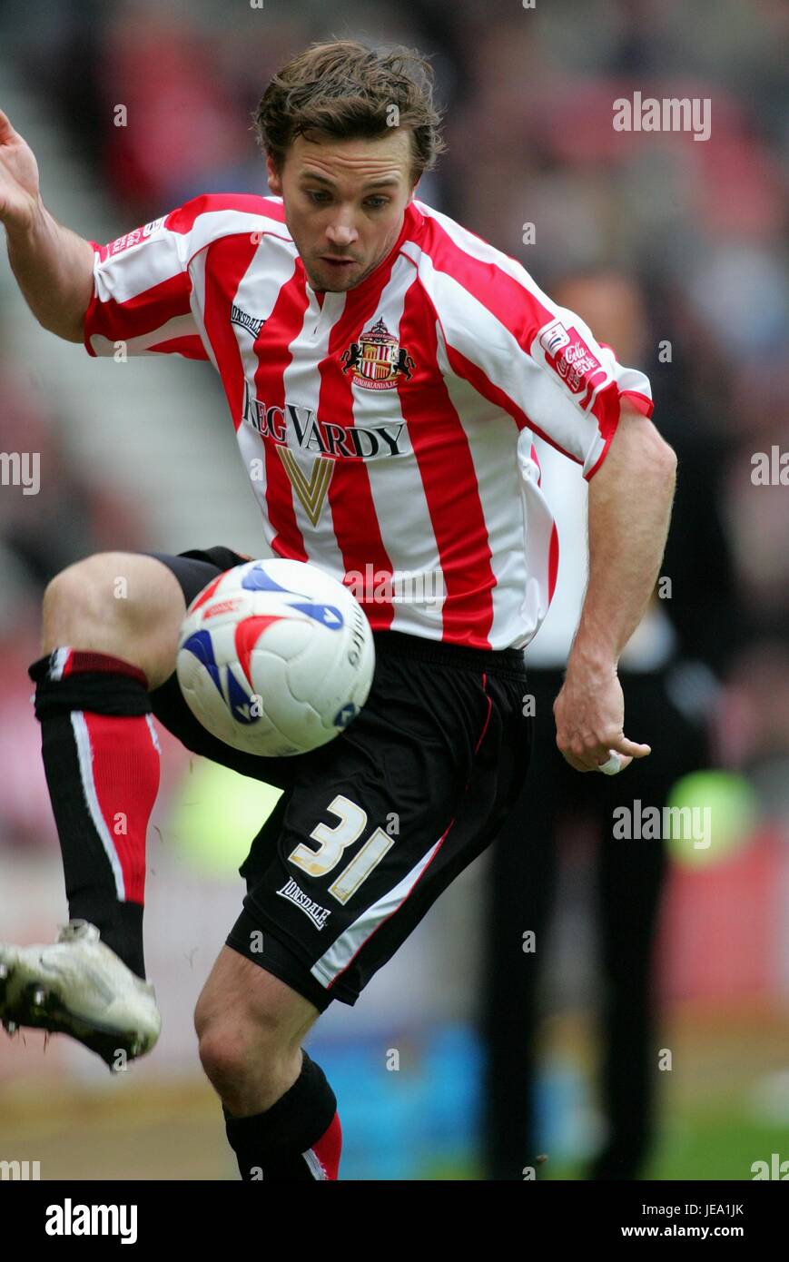 DAVID CONNOLLY SUNDERLAND FC STADIUM OF LIGHT SUNDERLAND ENGLAND 17 ...