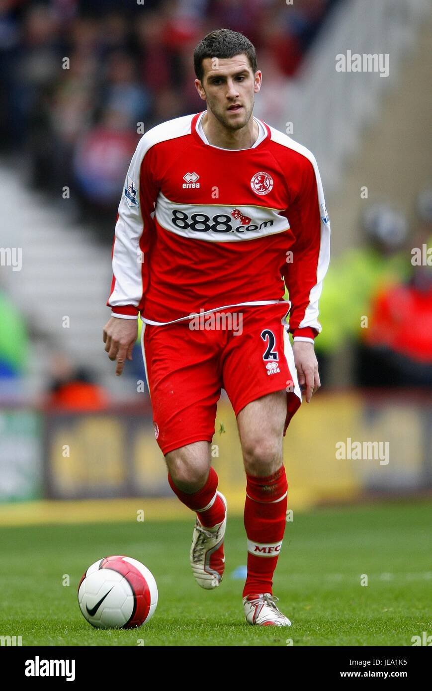 STUART PARNABY MIDDLESBROUGH FC RIVERSIDE STADIUM MIDDLESBROUGH ENGLAND ...