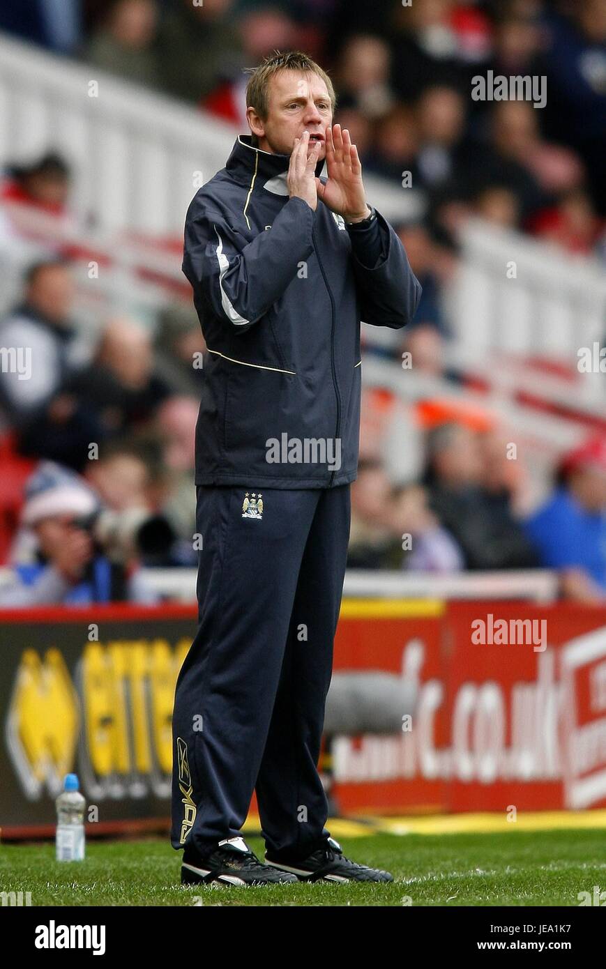 STUART PEARCE MANCHESTER CITY MANAGER RIVERSIDE STADIUM MIDDLESBROUGH ...