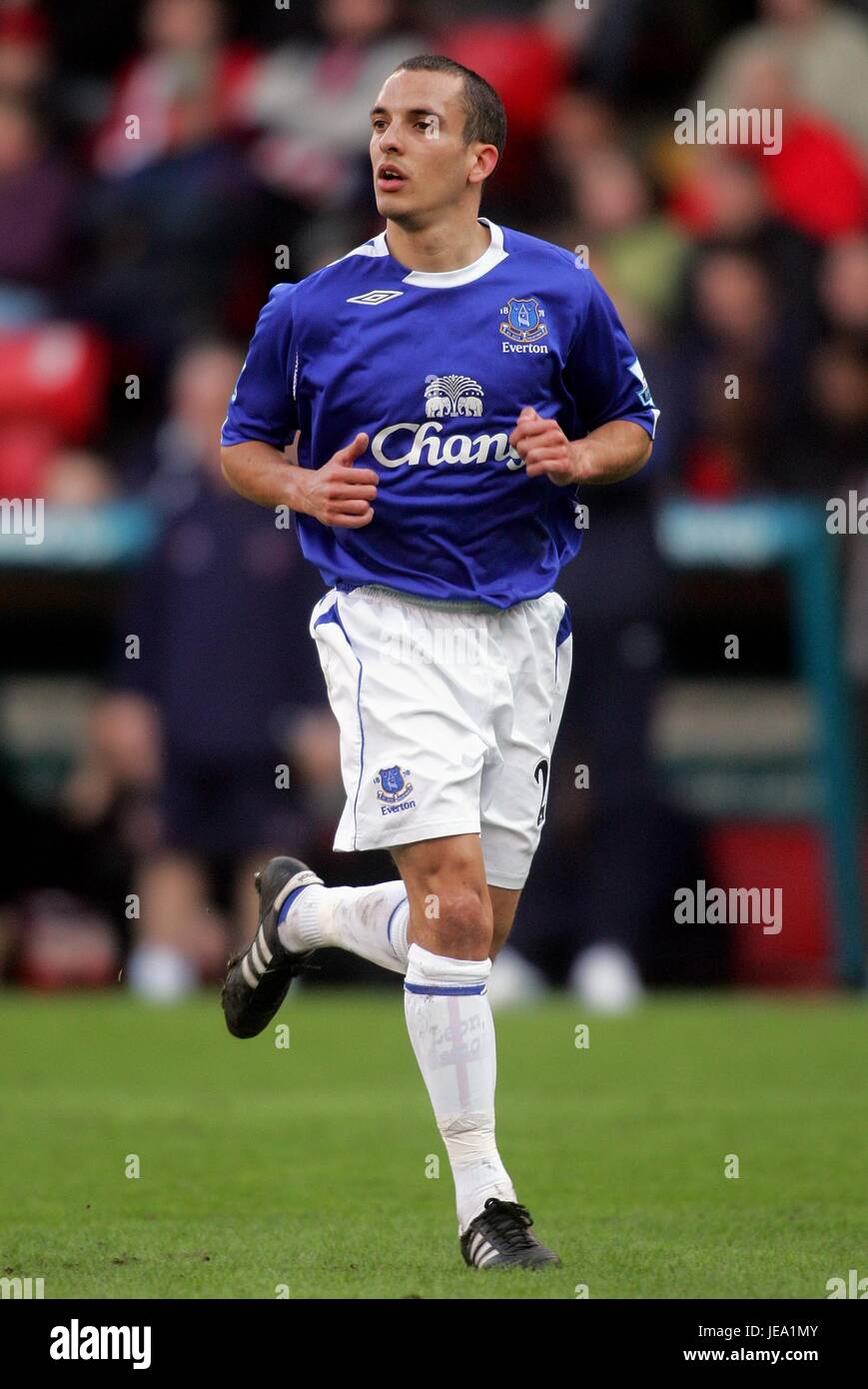 LEON OSMAN EVERTON FC BRAMALL LANE SHEFFIELD ENGLAND 03 March 2007 ...