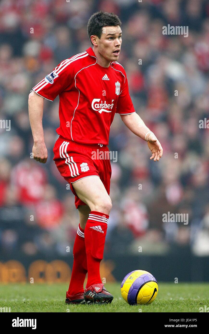 STEVE FINNAN LIVERPOOL FC ANFIELD LIVERPOOL ENGLAND 03 February 2007 ...