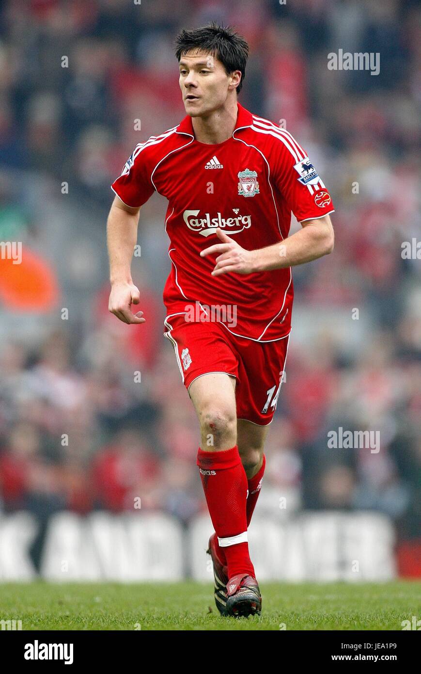 XABI ALONSO LIVERPOOL FC ANFIELD LIVERPOOL ENGLAND 03 February 2007 ...