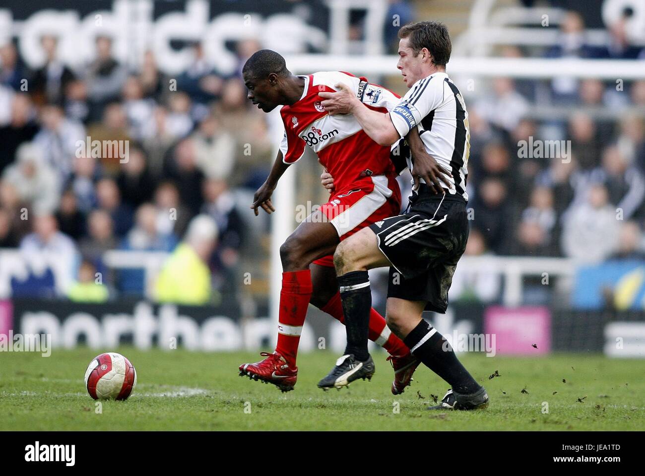GEORGE BOATENG & SCOTT PARKER NEWCASTLE V MIDDLESBROUGH ST JAMES PARK ...