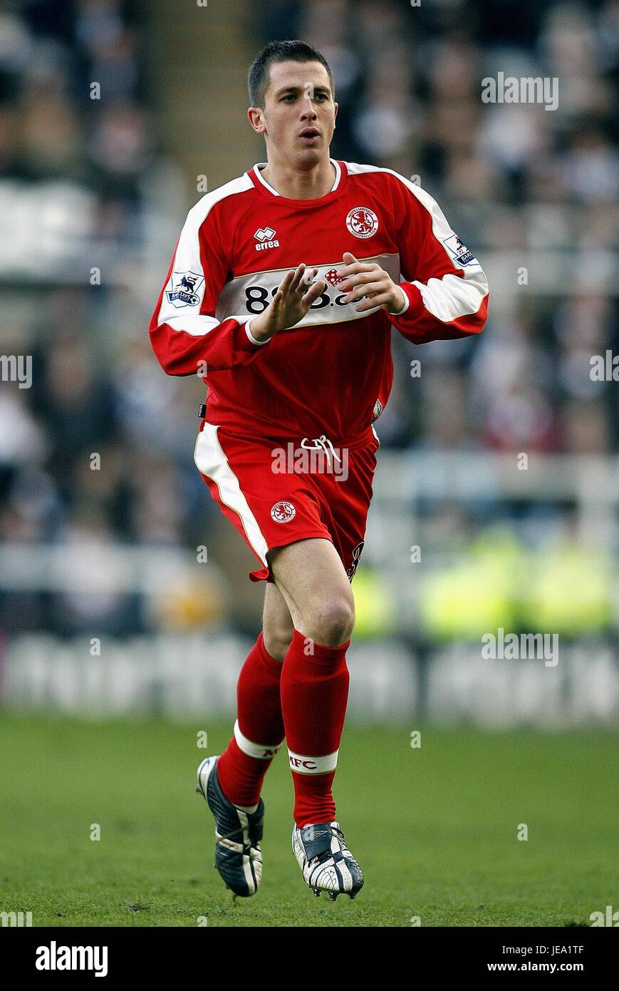 ANDREW TAYLOR MIDDLESBROUGH FC ST JAMES PARK NEWCASTLE ENGLAND 03 March ...