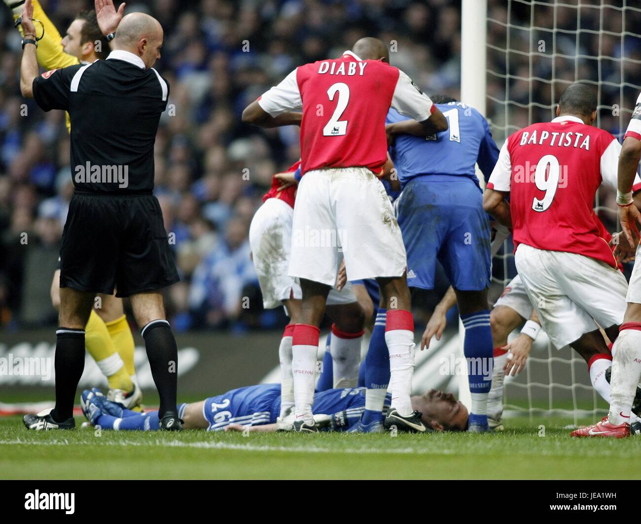 Football injury head hi-res stock photography and images - Alamy
